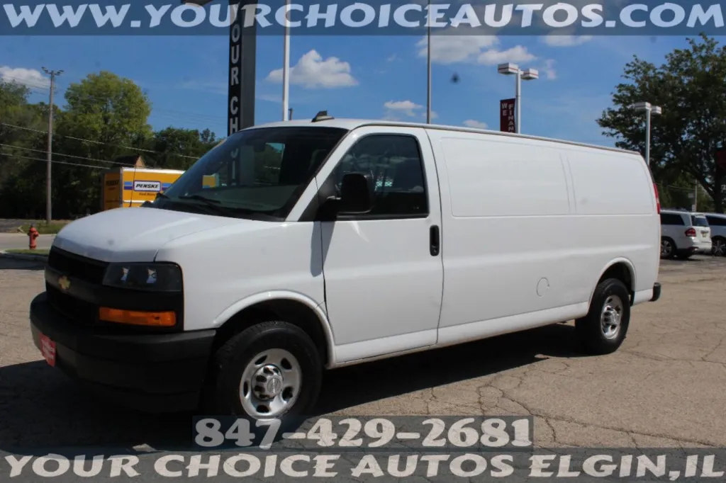 Used 2019 Chevrolet Express Cargo Van 2500 3dr Extended Cargo Van for ...