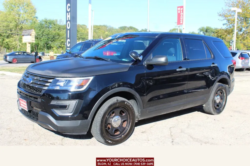 Used 2018 Ford Police Interceptor Utility AWD 4dr SUV for sale in Elgin ...