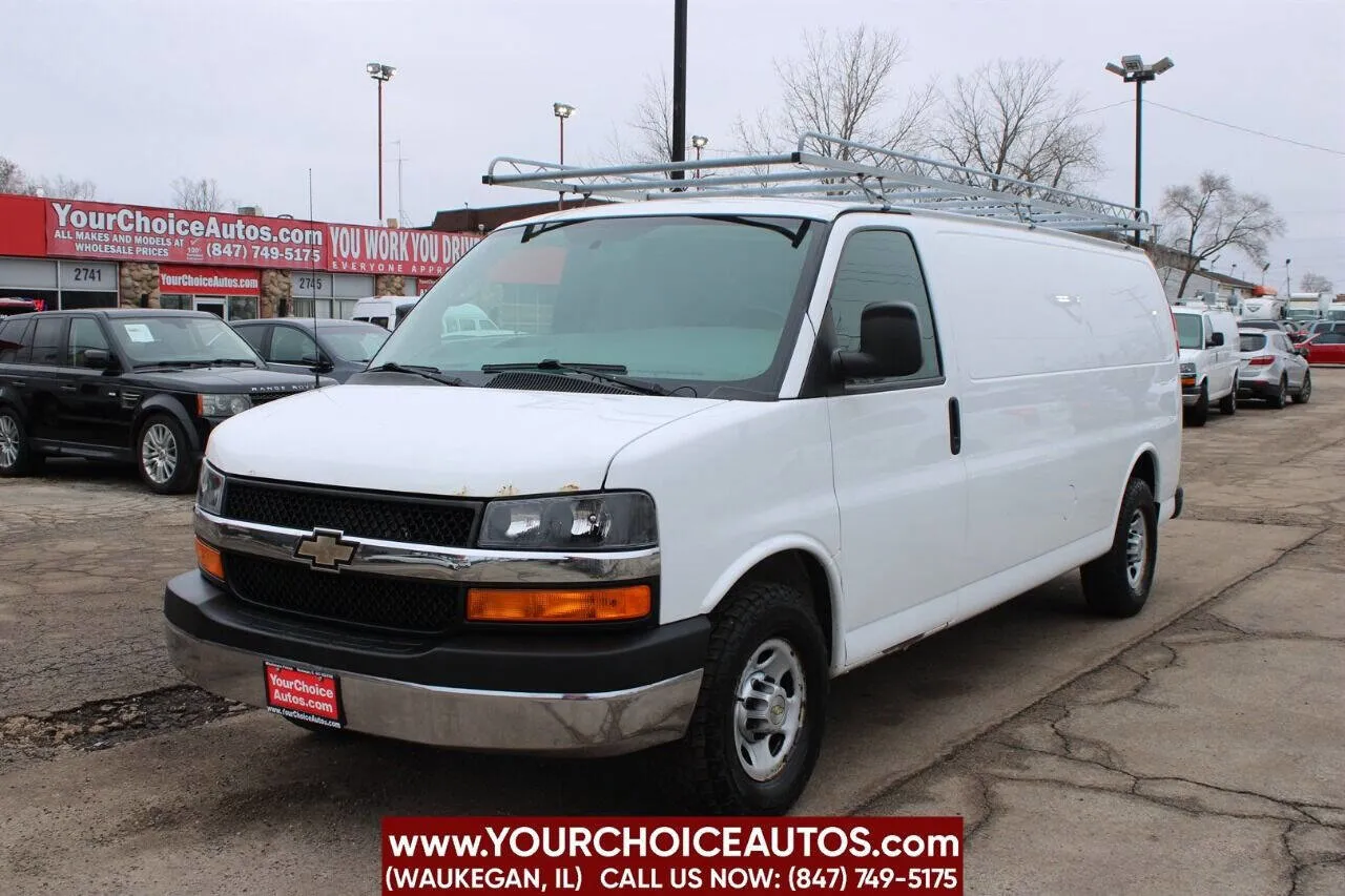 Used 2013 Chevrolet Express Cargo Van 3500 3dr Extended Cargo Van w ...