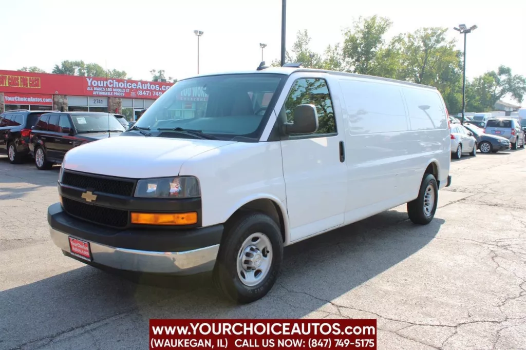 Used 2018 Chevrolet Express Cargo Van 3500 3dr Extended Cargo Van for ...