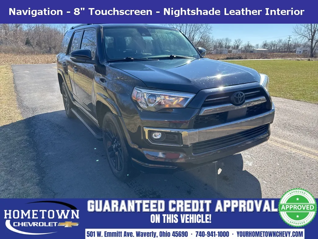 Used 2021 Toyota 4Runner Nightshade for sale in Waverly, OH at Braden ...