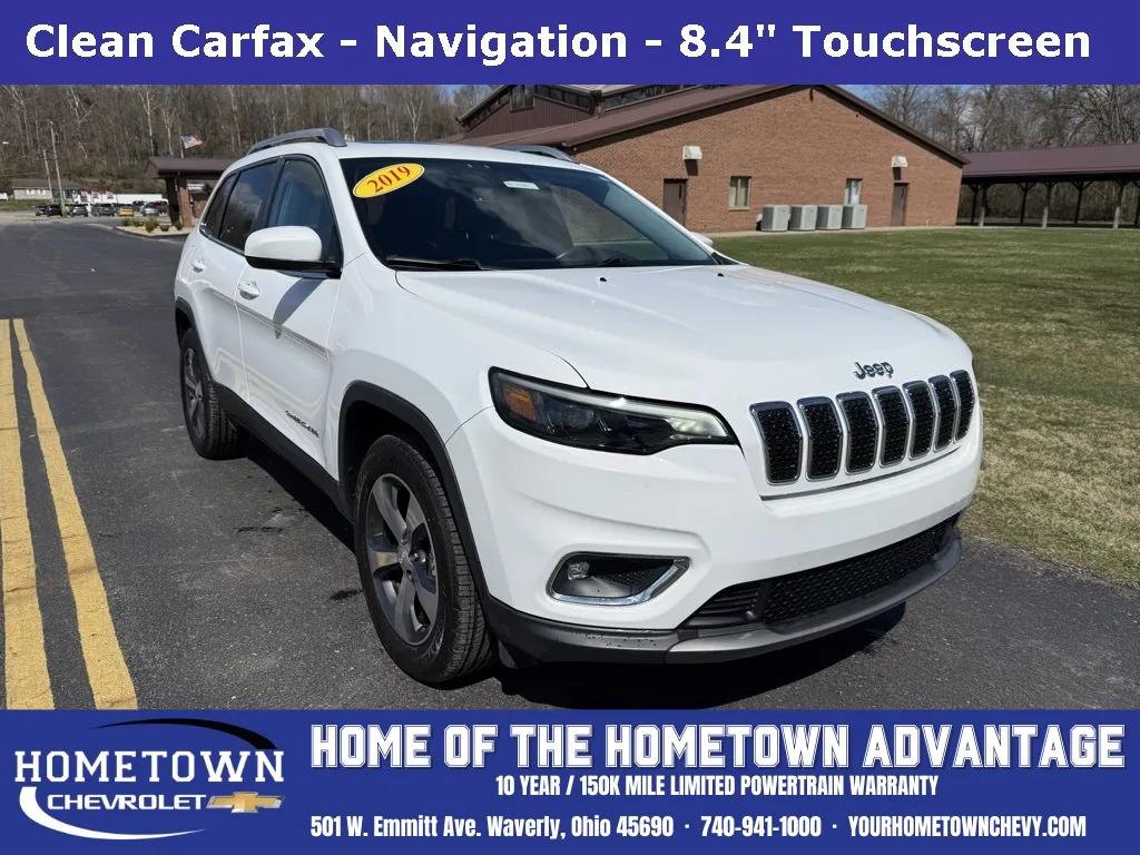 Used 2019 Jeep Cherokee Limited for sale in Waverly, OH at Hometown ...