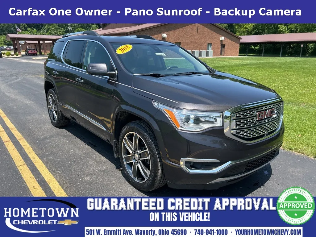 Used 2018 GMC Acadia Denali for sale in Waverly, OH at Hometown ...