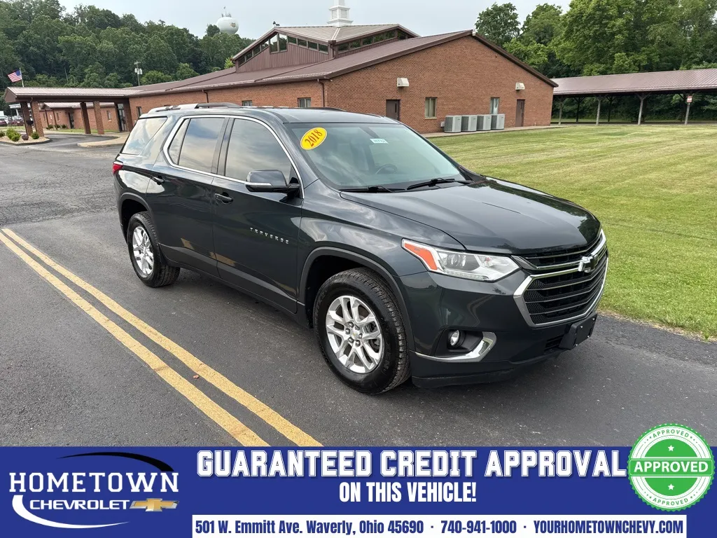 Used 2018 Chevrolet Traverse LT for sale in Waverly, OH at Hometown ...