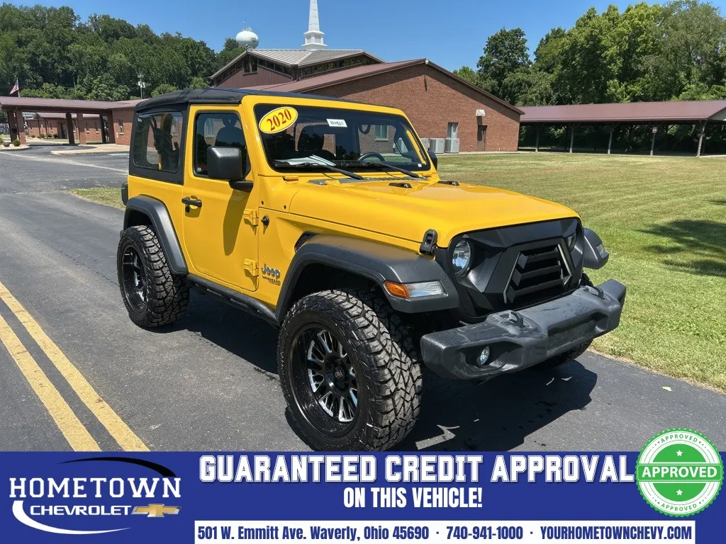 Used 2020 Jeep Wrangler Sport for sale in Waverly, OH at Hometown ...