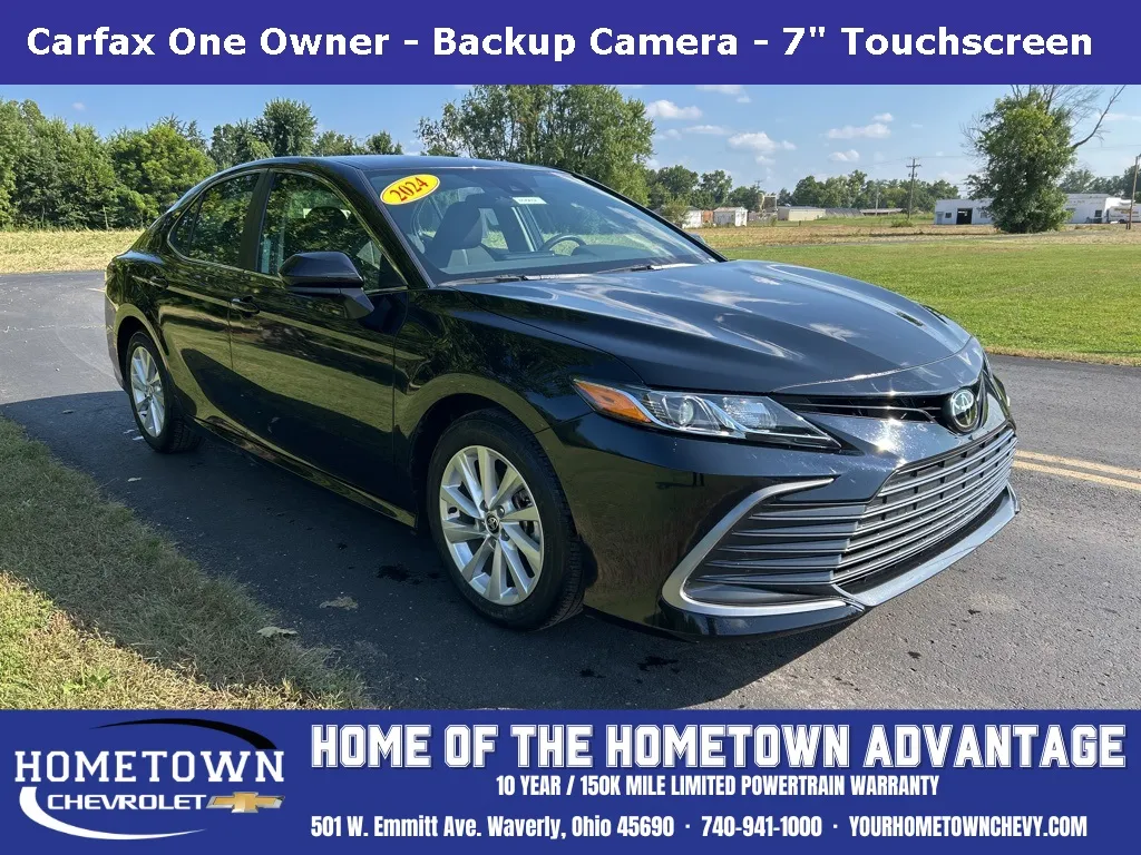 Used 2024 Toyota Camry LE for sale in Waverly, OH at Hometown Chevrolet ...
