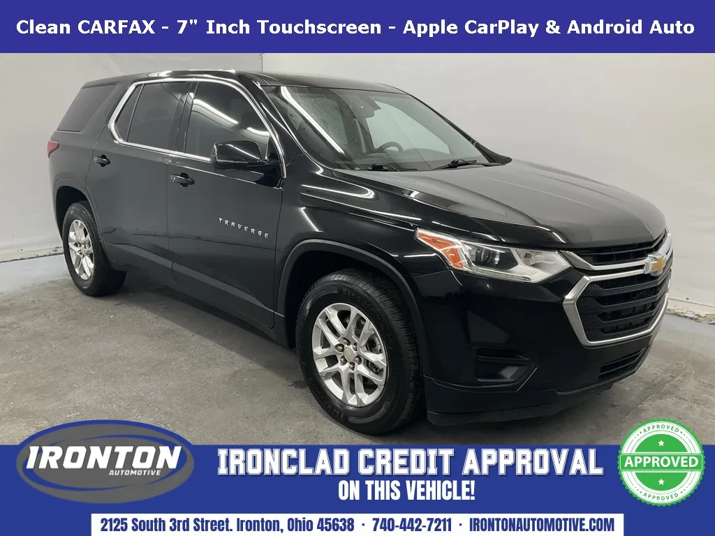 Used 2021 Chevrolet Traverse LS for sale in Ironton, OH at Braden Auto ...