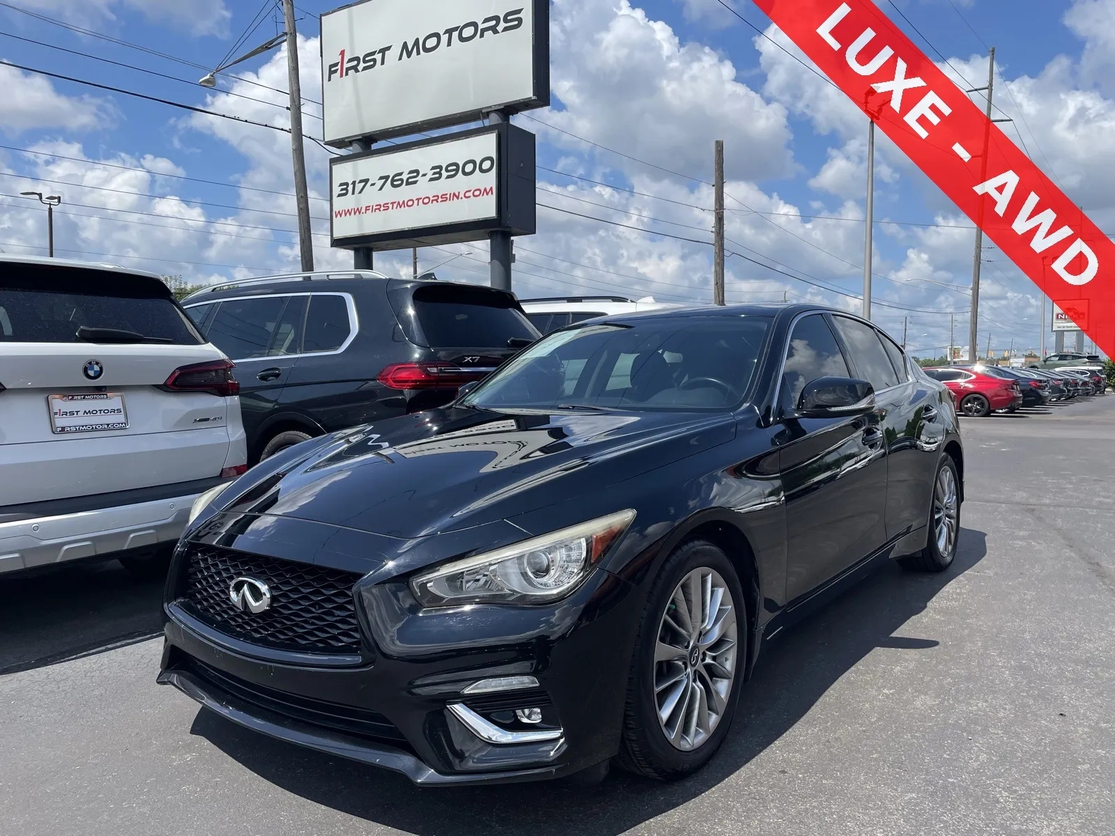 Used 2018 INFINITI Q50 3.0t LUXE for sale in Indianapolis, IN at F1rst ...