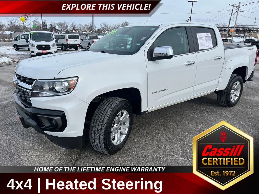 Used 2022 Chevrolet Colorado LT for sale in Cedar Rapids, IA at Cassill ...