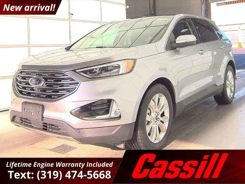 Used 2021 Ford Edge Titanium for sale in Cedar Rapids, IA at Cassill ...