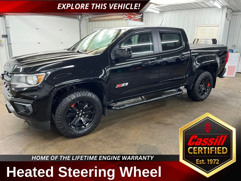 Used 2021 Chevrolet Colorado Z71 for sale in Cedar Rapids, IA | VIN: 1GCGTDEN2M1118097