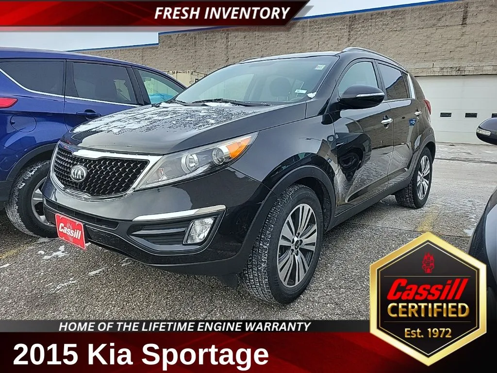 Used 2015 Kia Sportage EX for sale in Cedar Rapids, IA at Cassill Motors | VIN: KNDPC3AC5F7787432