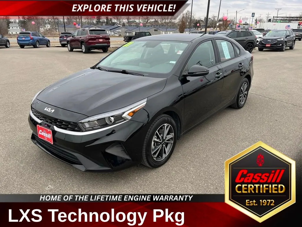 Used 2023 Kia Forte LXS for sale in Cedar Rapids, IA at Cassill Motors ...