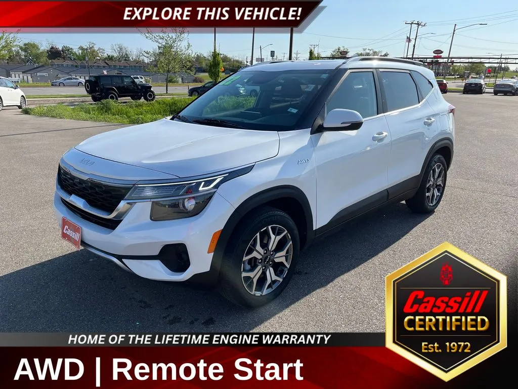 Used 2022 Kia Seltos EX for sale in Cedar Rapids, IA at Cassill Motors ...