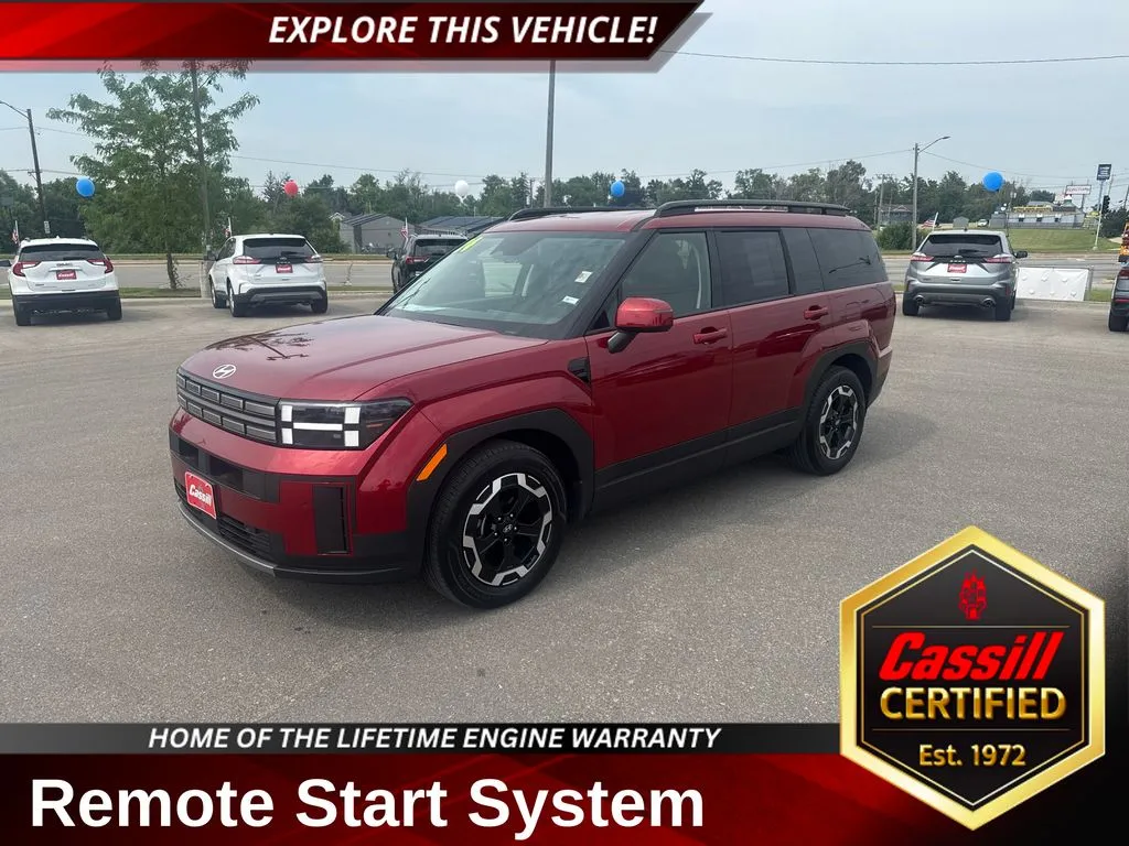 2024 Hyundai Santa Fe Sel Red