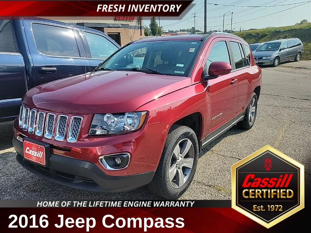 Used 2016 Jeep Compass High Altitude for sale in Cedar Rapids, IA at ...