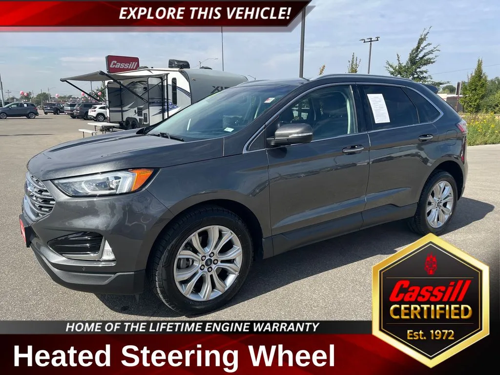 Used 2020 Ford Edge Titanium for sale in Cedar Rapids, IA at Cassill ...