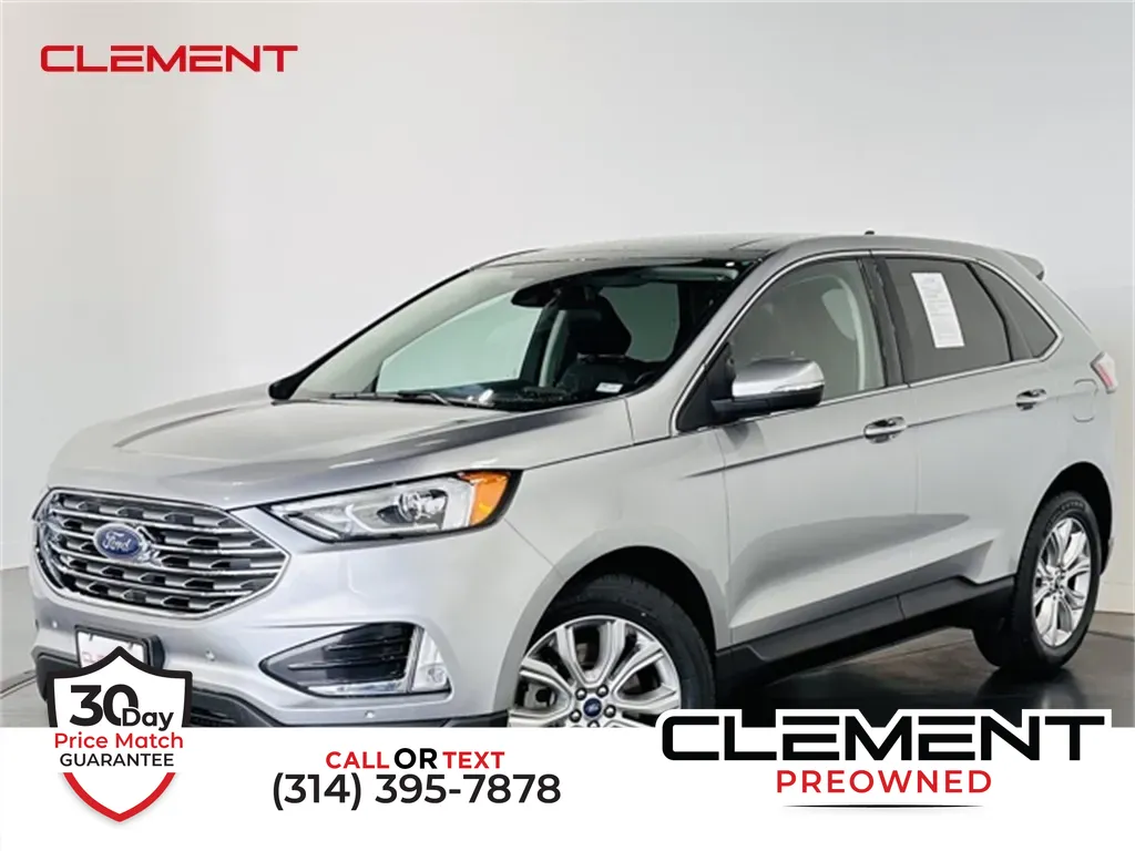 Used 2021 Ford Edge Titanium for sale in St. Charles, MO at Clement Pre ...