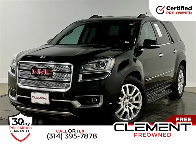 Used 2016 GMC Acadia Denali for sale in St. Charles, MO at Clement Pre ...