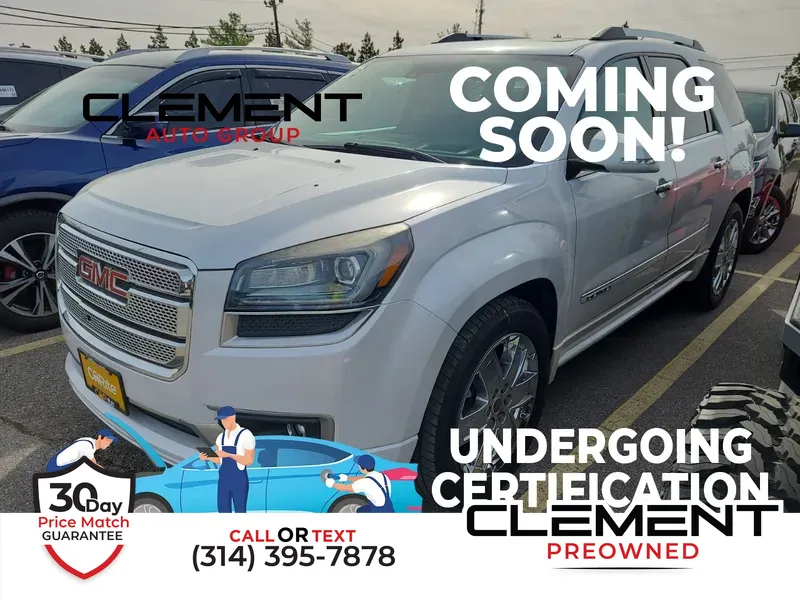 Used 2016 GMC Acadia Denali for sale in St. Charles, MO at Clement Pre ...
