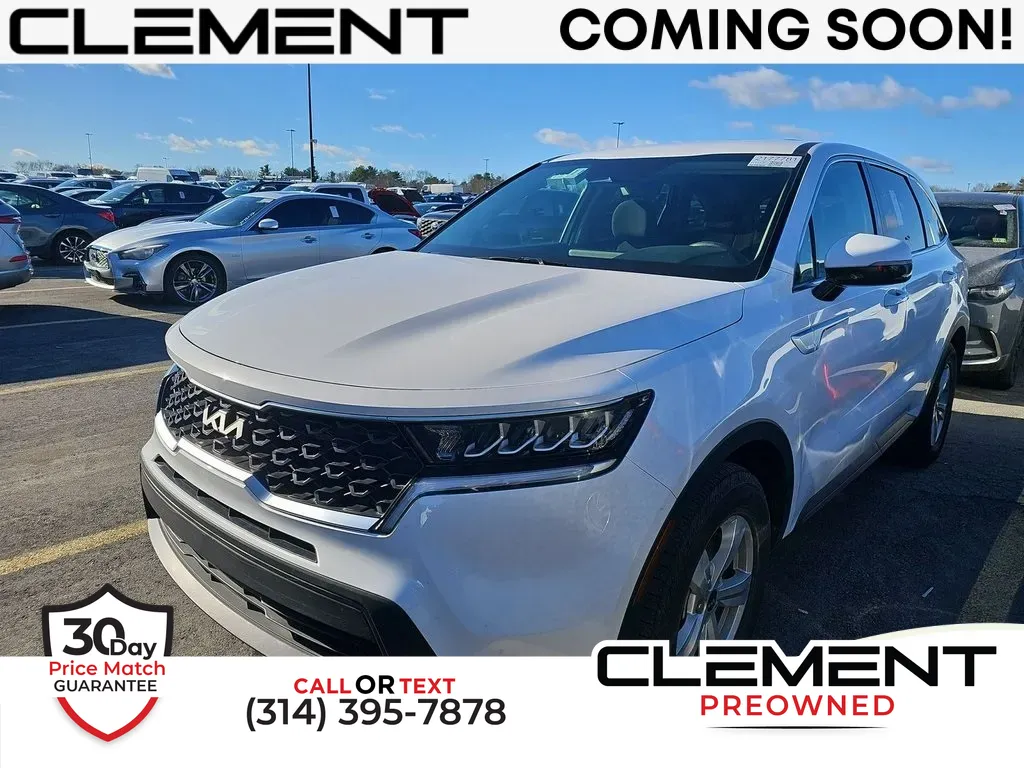 Used 2023 Kia Sorento LX for sale in St. Charles, MO at Clement Pre-Owned | VIN: 5XYRG4LC0PG206648