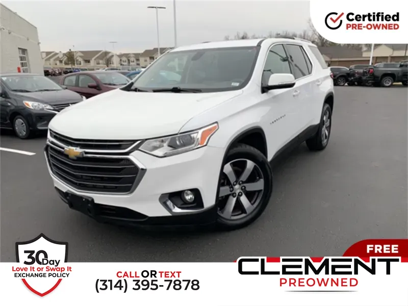 Used 2018 Chevrolet Traverse 3LT for sale in St. Charles, MO at Clement ...
