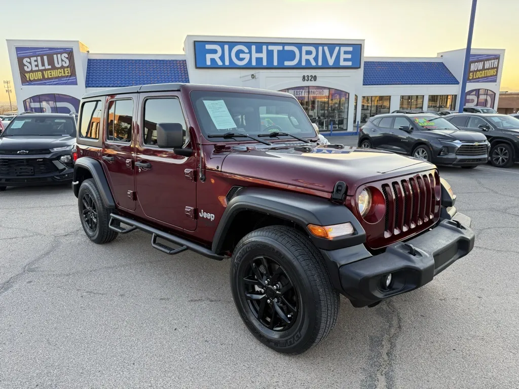Used 2021 Jeep Wrangler Unlimited Sport S for sale in El Paso, TX at ...