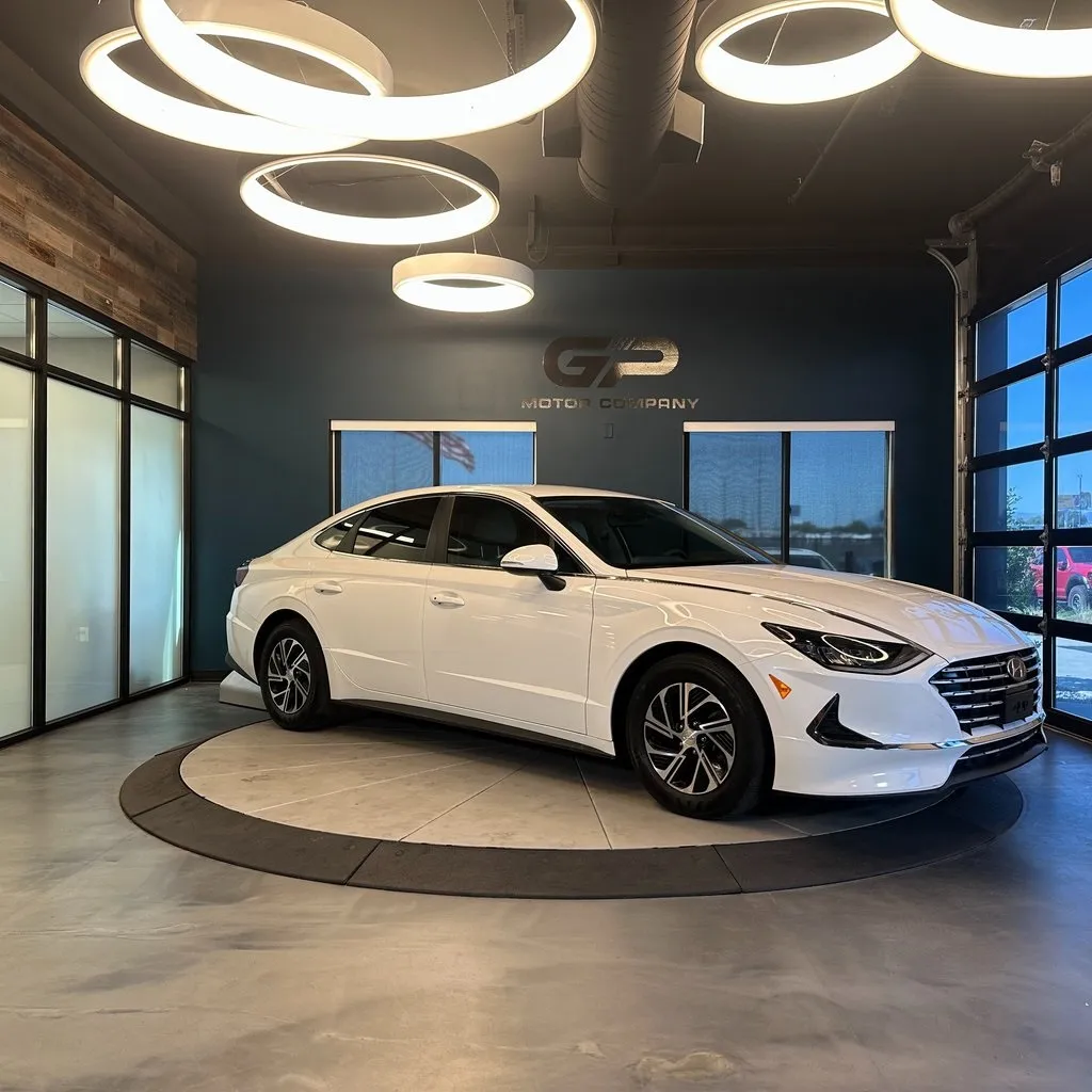 Used 2023 Hyundai Sonata Hybrid Blue for sale in Kaysville, UT at GP ...