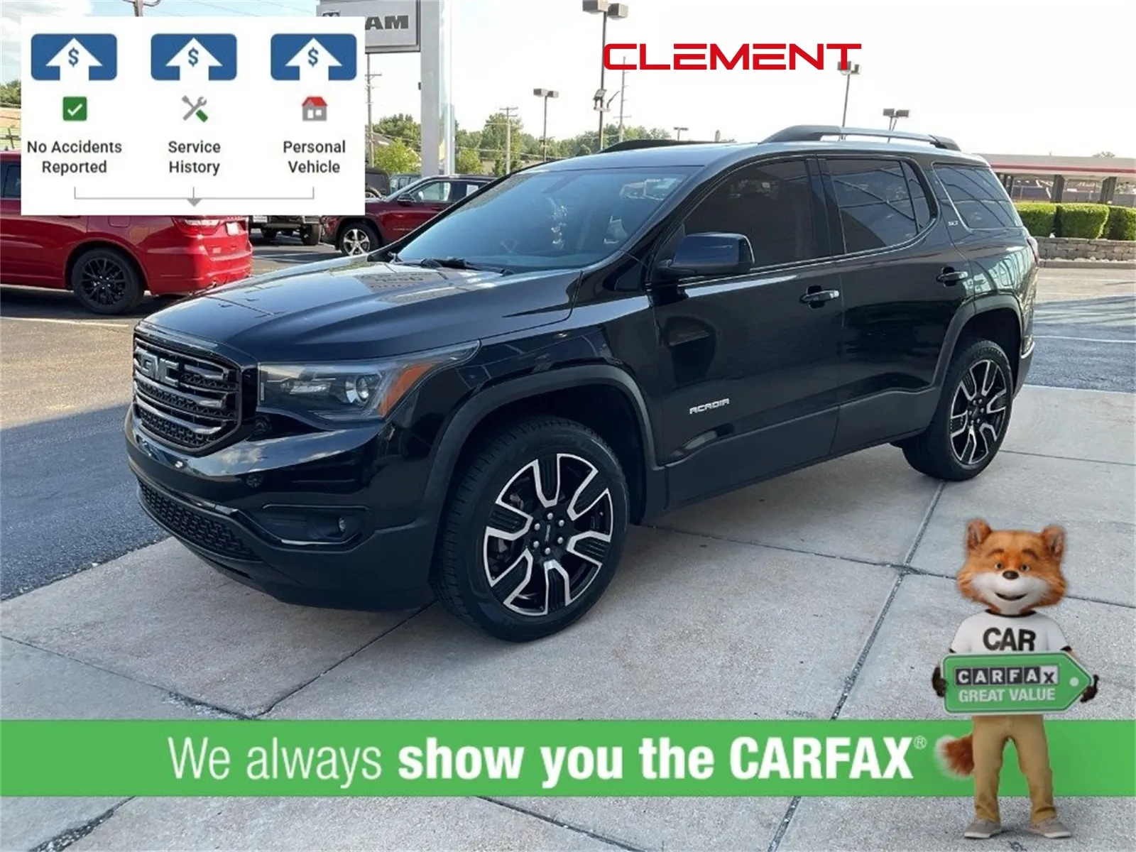 Used 2019 GMC Acadia SLT-1 for sale in Florissant, MO at Clement Auto ...