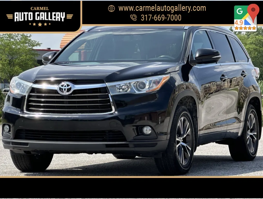 Used 2016 Toyota Highlander XLE V6 for sale in Carmel, IN at Carmel ...