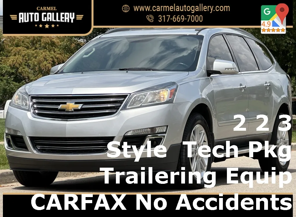 Used 2015 Chevrolet Traverse LT for sale in Carmel, IN at Carmel Auto ...