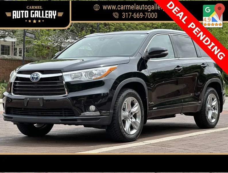 Used 2016 Toyota Highlander Hybrid Limited Platinum for sale in Carmel ...