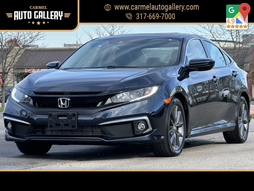 Used 2020 Honda Civic EX for sale in Carmel, IN at Carmel Auto Gallery ...