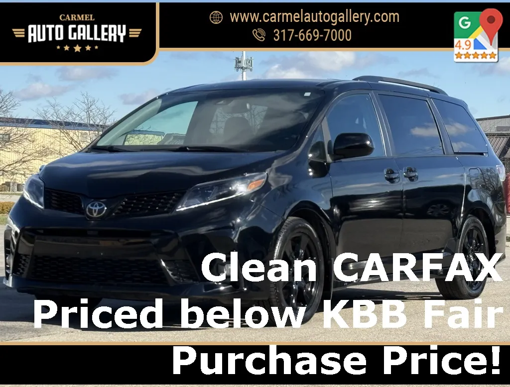 Used 2020 Toyota Sienna SE for sale in Carmel, IN at Carmel Auto ...