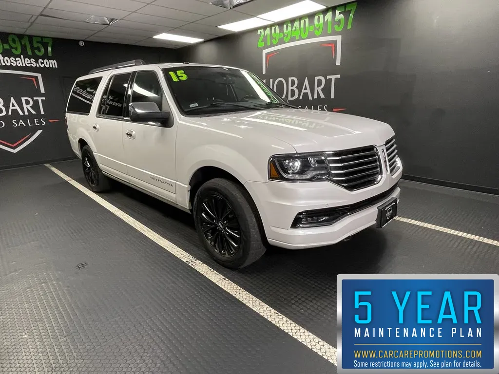 Used 2015 LINCOLN NAVIGATOR L for sale in Hobart, IN at Hobart Auto ...