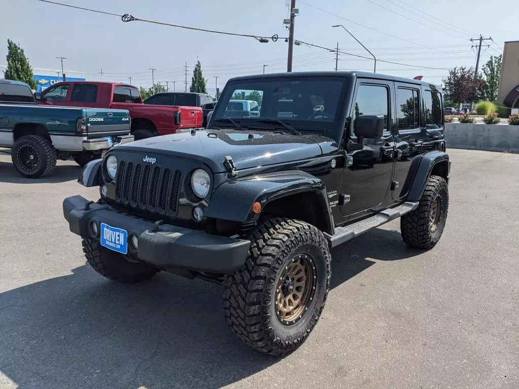 Used 2015 Jeep Wrangler Unlimited Sahara Sport Utility 4D for sale in ...