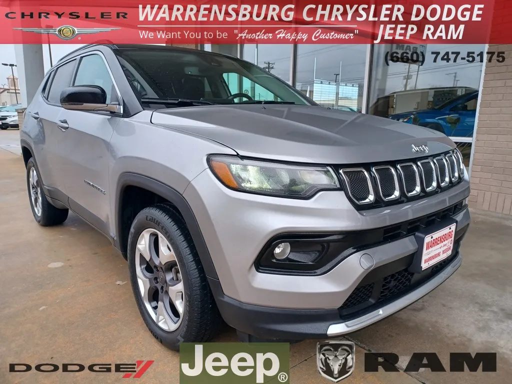Used 2022 Jeep Compass Limited for sale in Warrensburg, MO | VIN ...