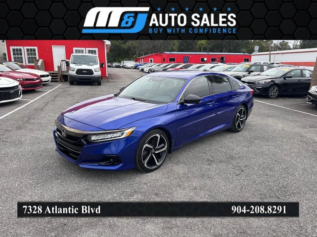 Used 2021 Honda Accord Sedan Sport SE for sale in Jacksonville, FL at M ...