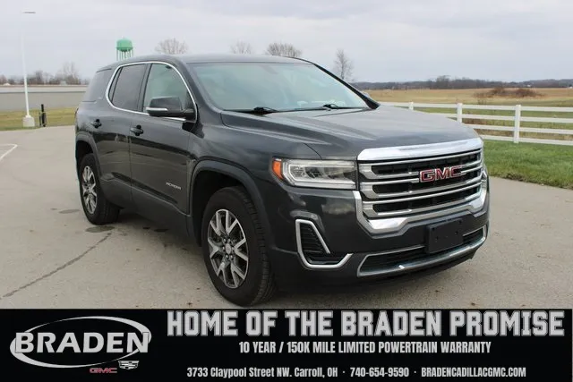Used 2020 GMC Acadia SLE for sale in Carroll, OH at Braden Cadillac GMC ...