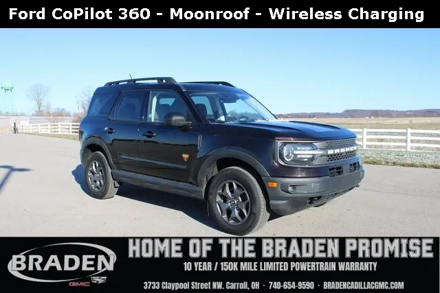 Used 2021 Ford Bronco Sport Badlands for sale in Carroll, OH at Braden ...