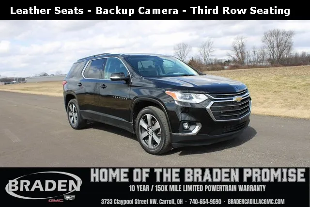Used 2020 Chevrolet Traverse 3LT for sale in Carroll, OH at Braden Auto ...