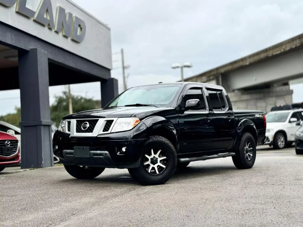 2019 Nissan Frontier Pro 4x Manual Crew Cab