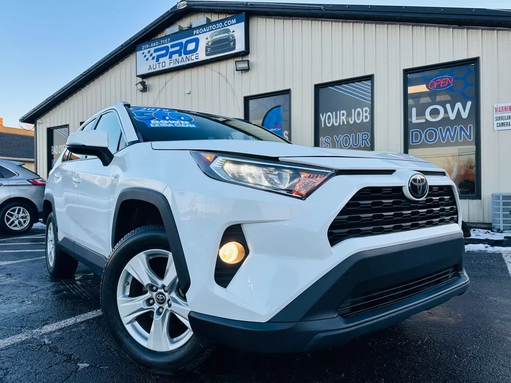Used 2019 TOYOTA RAV4 XLE for sale in Crown Point, IN at Pro Auto ...