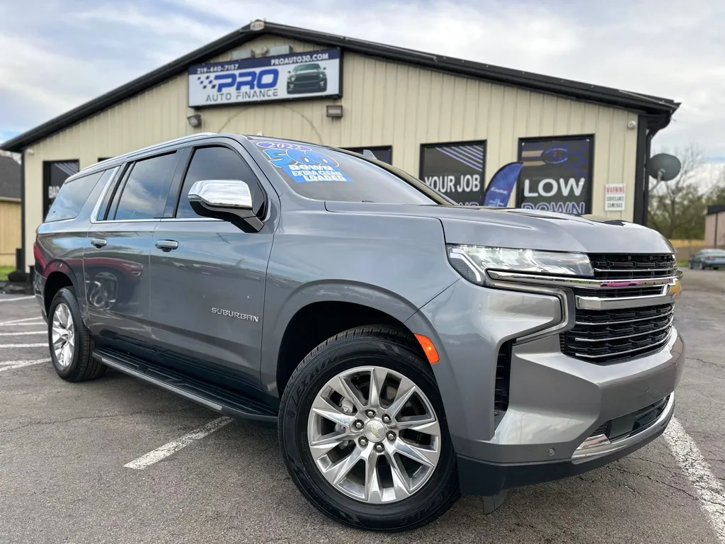 Used 2022 CHEVROLET SUBURBAN PREMIER for sale in Crown Point, IN at Pro ...