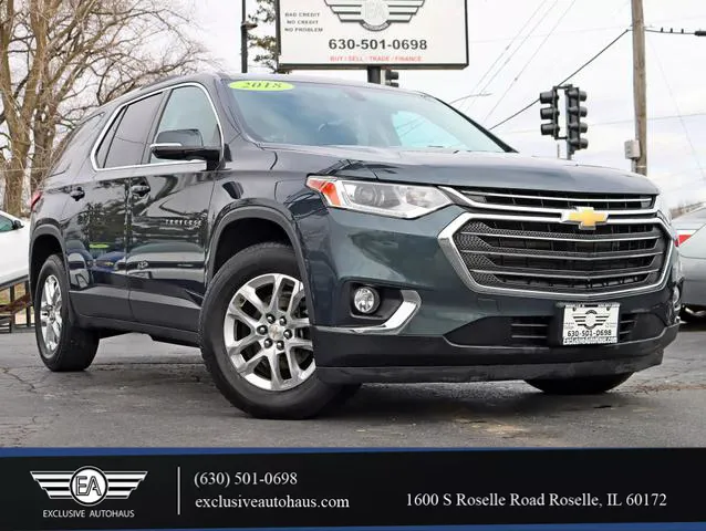 Used 2018 Chevrolet Traverse LT Sport Utility 4D for sale in Roselle ...