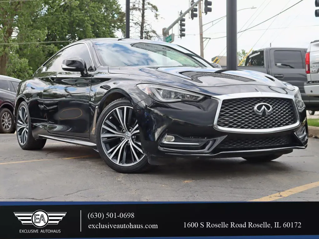Used 2017 INFINITI Q60 3.0t Premium Coupe 2D for sale in Roselle, IL at Exclusive Autohaus | VIN ...
