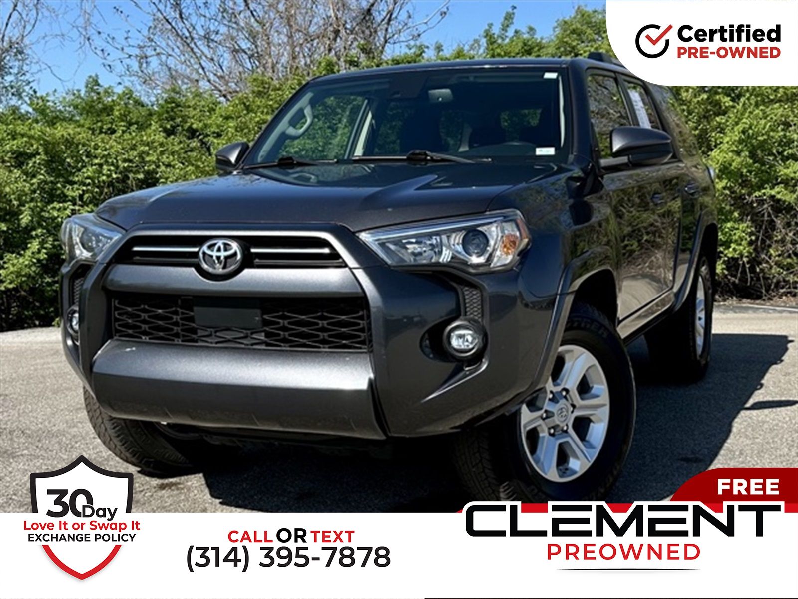 Used 2021 Toyota 4Runner SR5 for sale in Florissant, MO at Clement Pre ...
