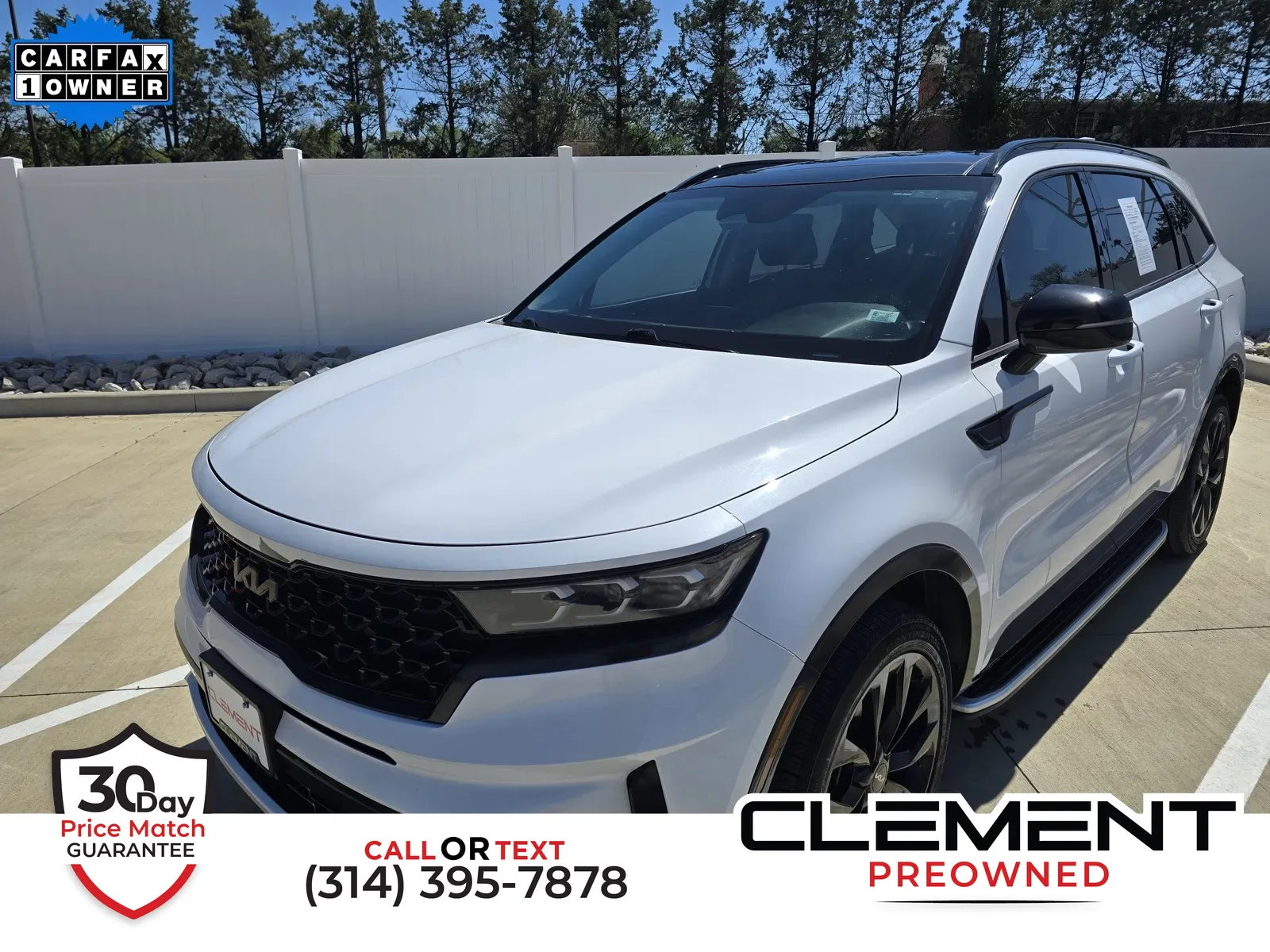 Used 2022 Kia Sorento SX for sale in Florissant, MO at Clement Pre-Owned | VIN: 5XYRKDLF9NG099900