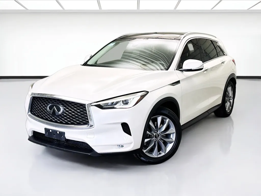 Used 2020 INFINITI QX50 LUXE for sale in Montclair, CA at STG Auto Group | VIN: 3PCAJ5M18LF106011