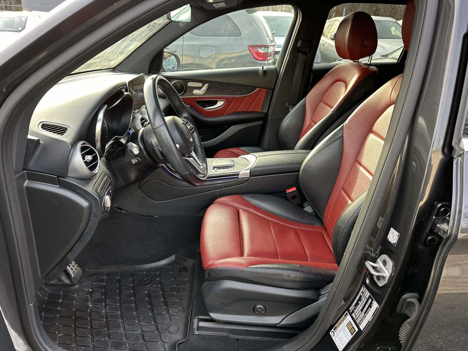Used 2021 Mercedes-Benz GLC 300 (Red Interior) for sale in Great Neck ...